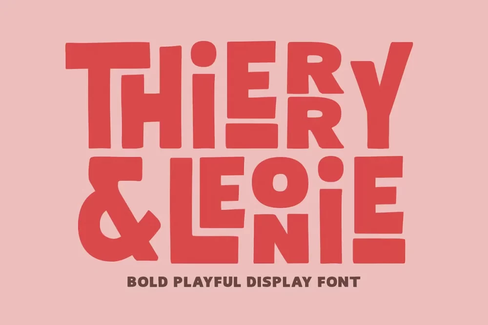 Thierry Leonie Font Family Free - Download Now