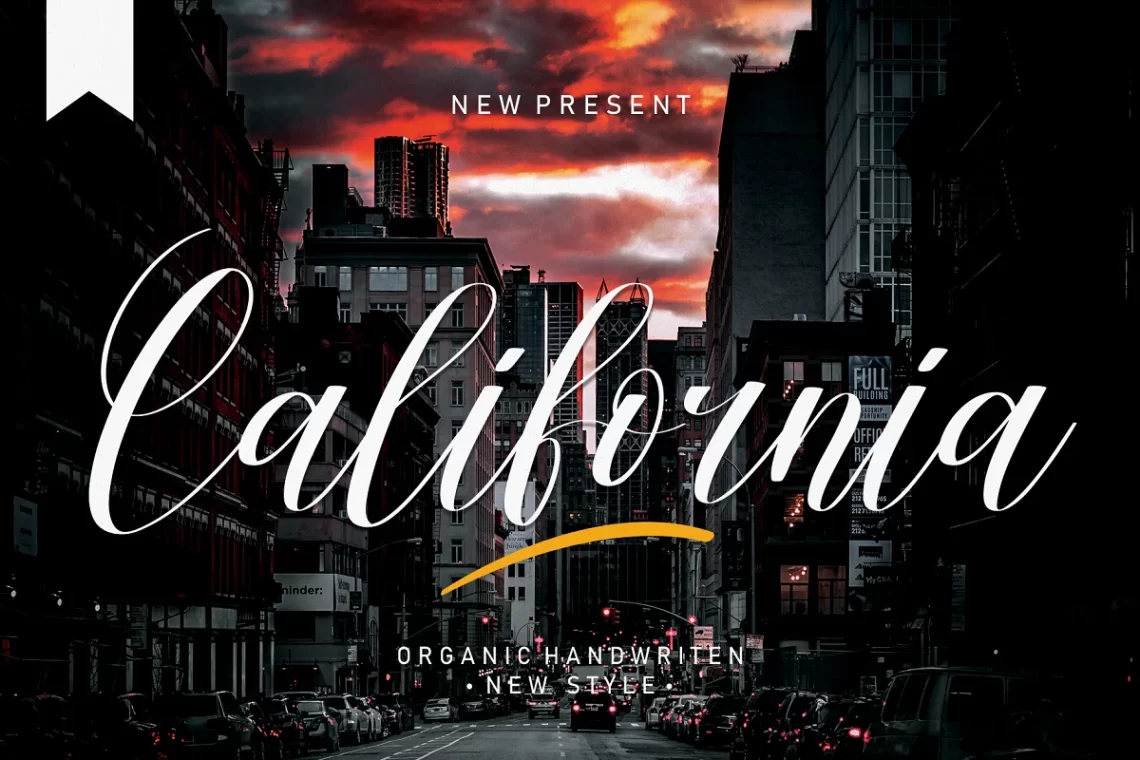 California Script Font Family Free - Download Now